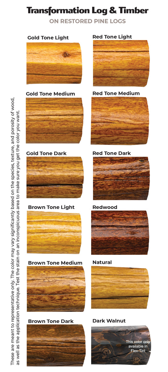 Transformation Log & Timber Flex Tint – I Wood Care
